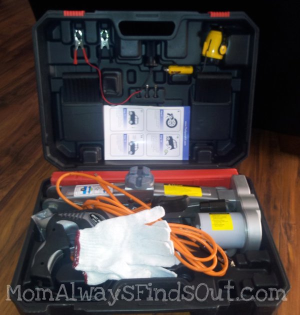 Don't Get Stuck Without The Spare Kit Tire Changing Kit.