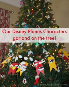 Disney Planes Party Garland Craft