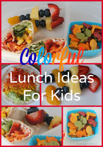 Colorful Lunch Ideas For Kids