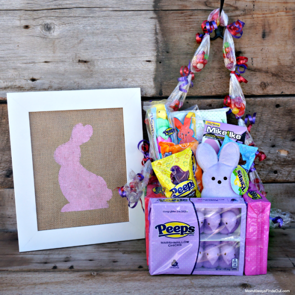 Make an Easter Basket with Peeps Easter Candy Boxes
