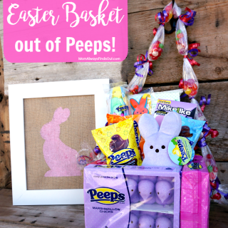 Make an Easter Basket with Peeps Easter Candy Boxes