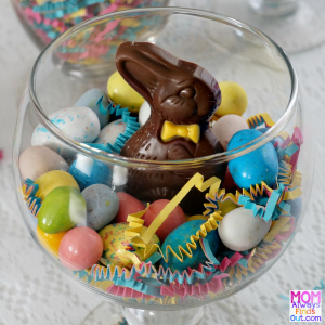 Easy Edible Easter Decorations To Make Easter Candy Jars