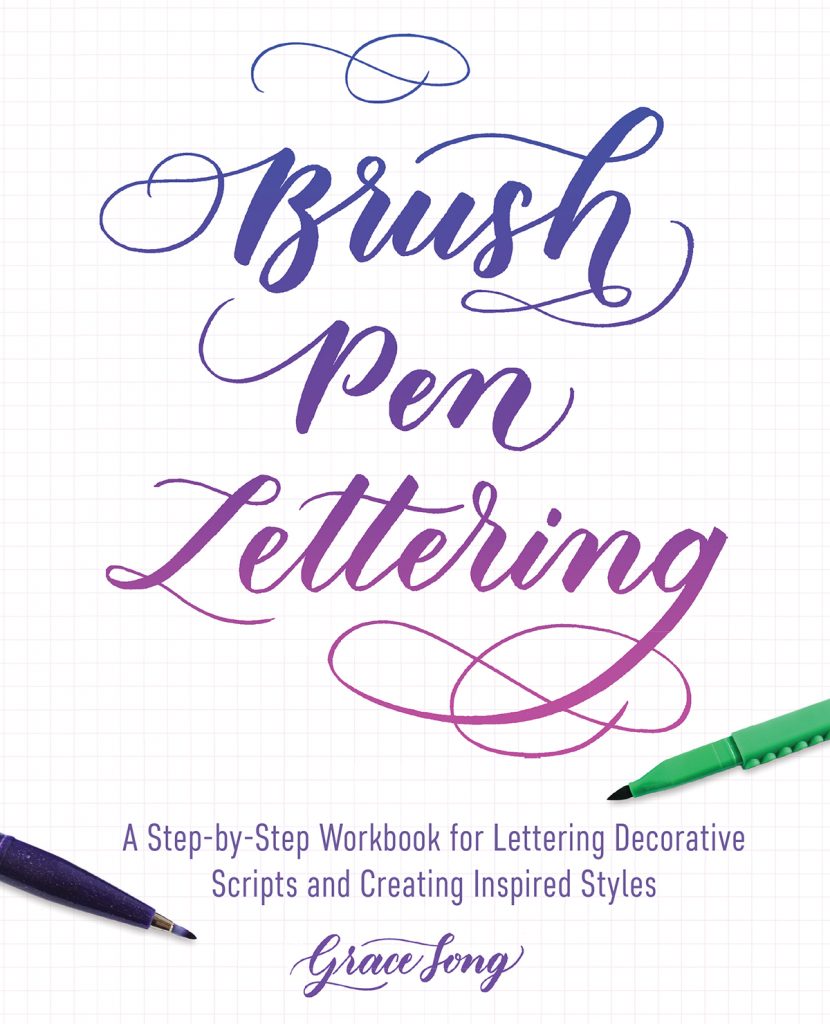 Brush Pen Lettering Book Review - Mom Always Finds Out