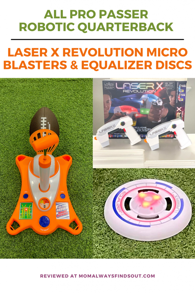 All Pro Passer Robotic Quarterback and Laser X Revolution Laser Tag