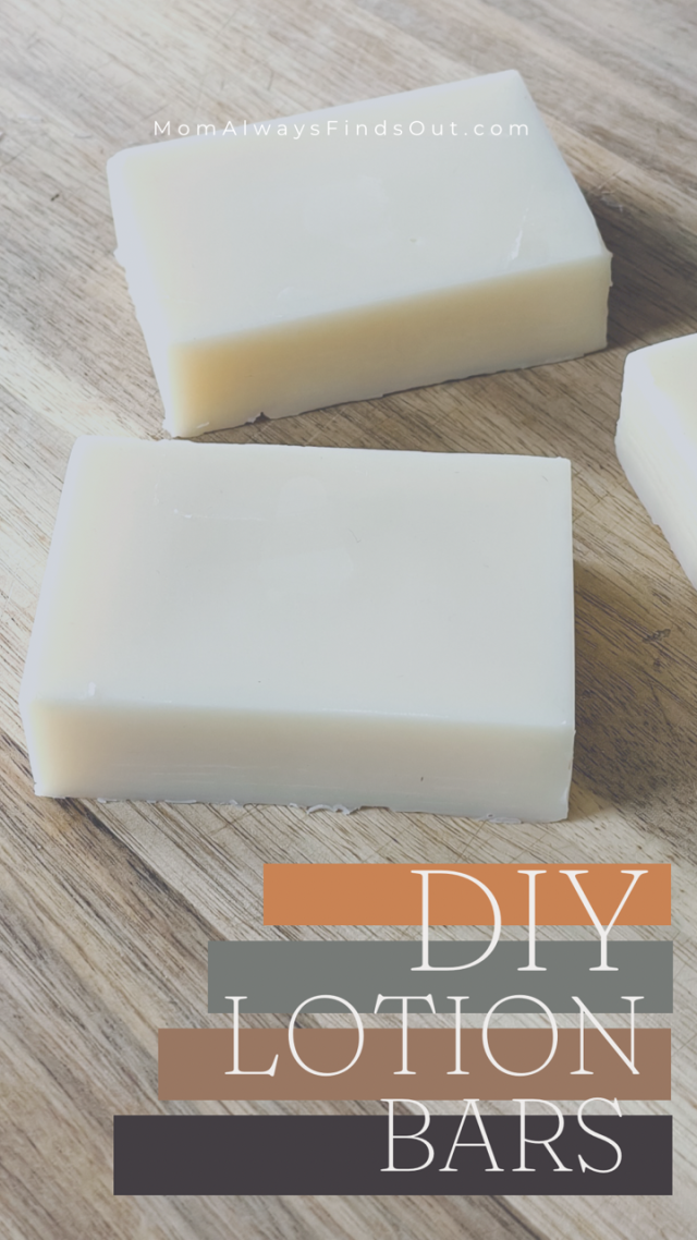 DIY Lotion Bar Recipe - Mom Always Finds Out
